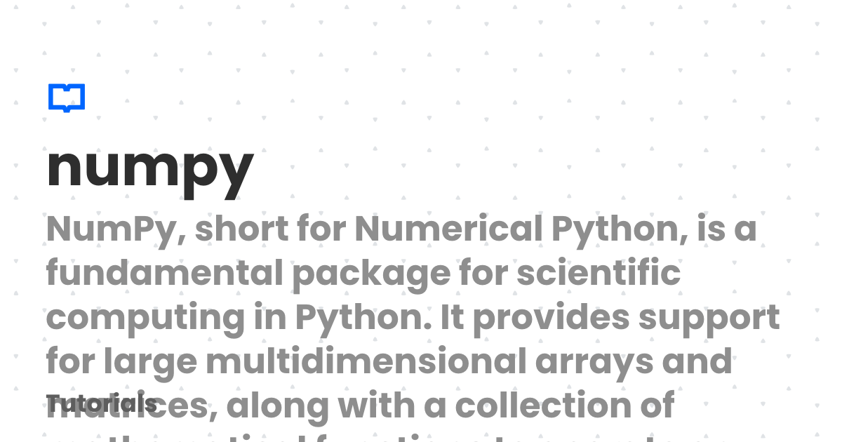 numpy | Tutorials numpy | Tutorials
