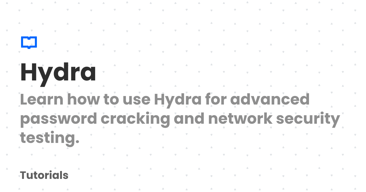 Hydra | Tutorials